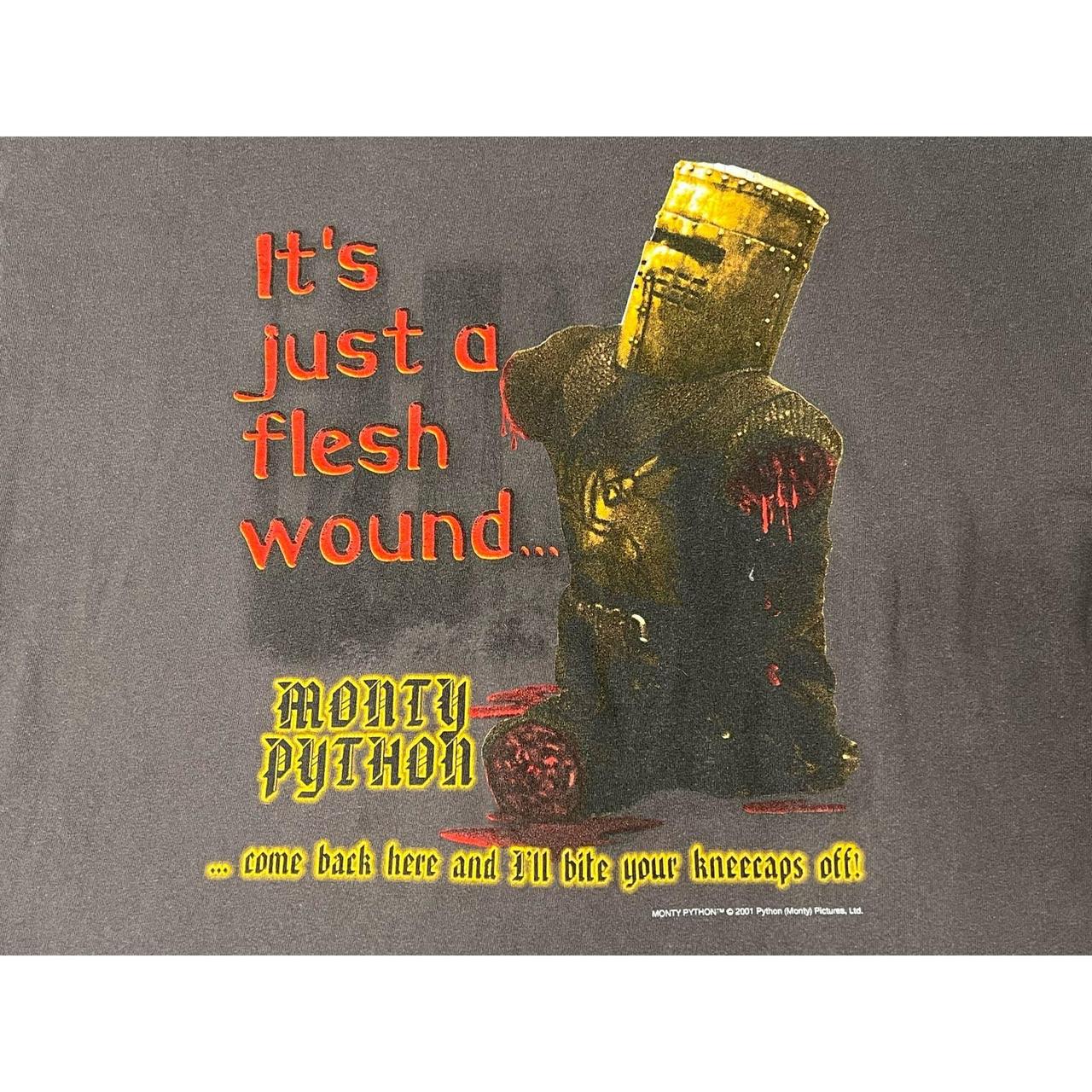 Vintage 2001 Monty Python It’s Just a Flesh Wound... - Depop