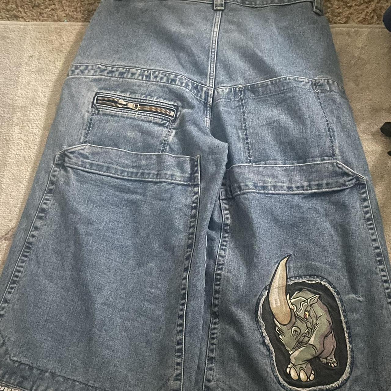 jnco endangered species rhino :3 DEPOP PAY... - Depop