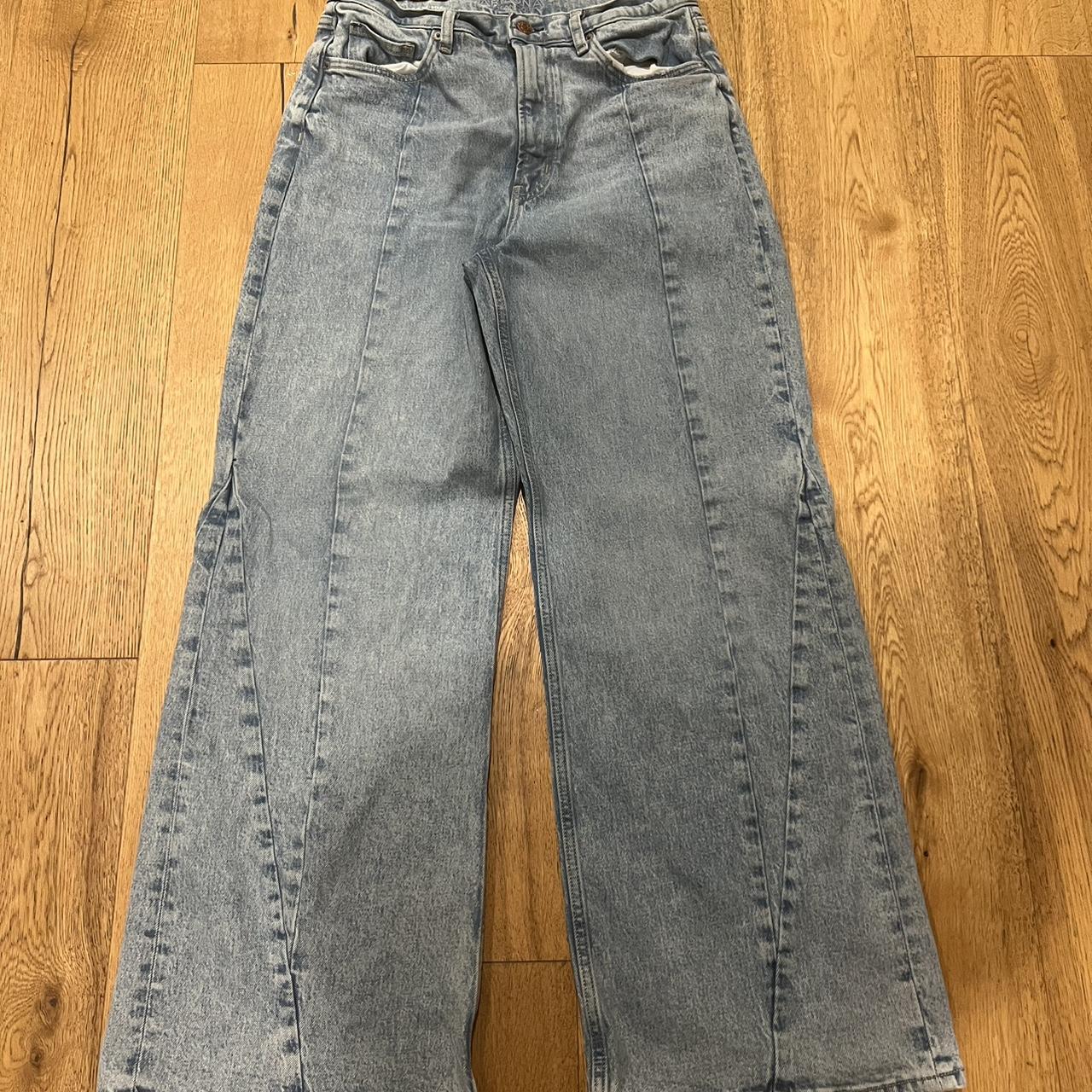 Sick Vintage Wide Leg Jnco Type Jeans Super cool... | Depop
