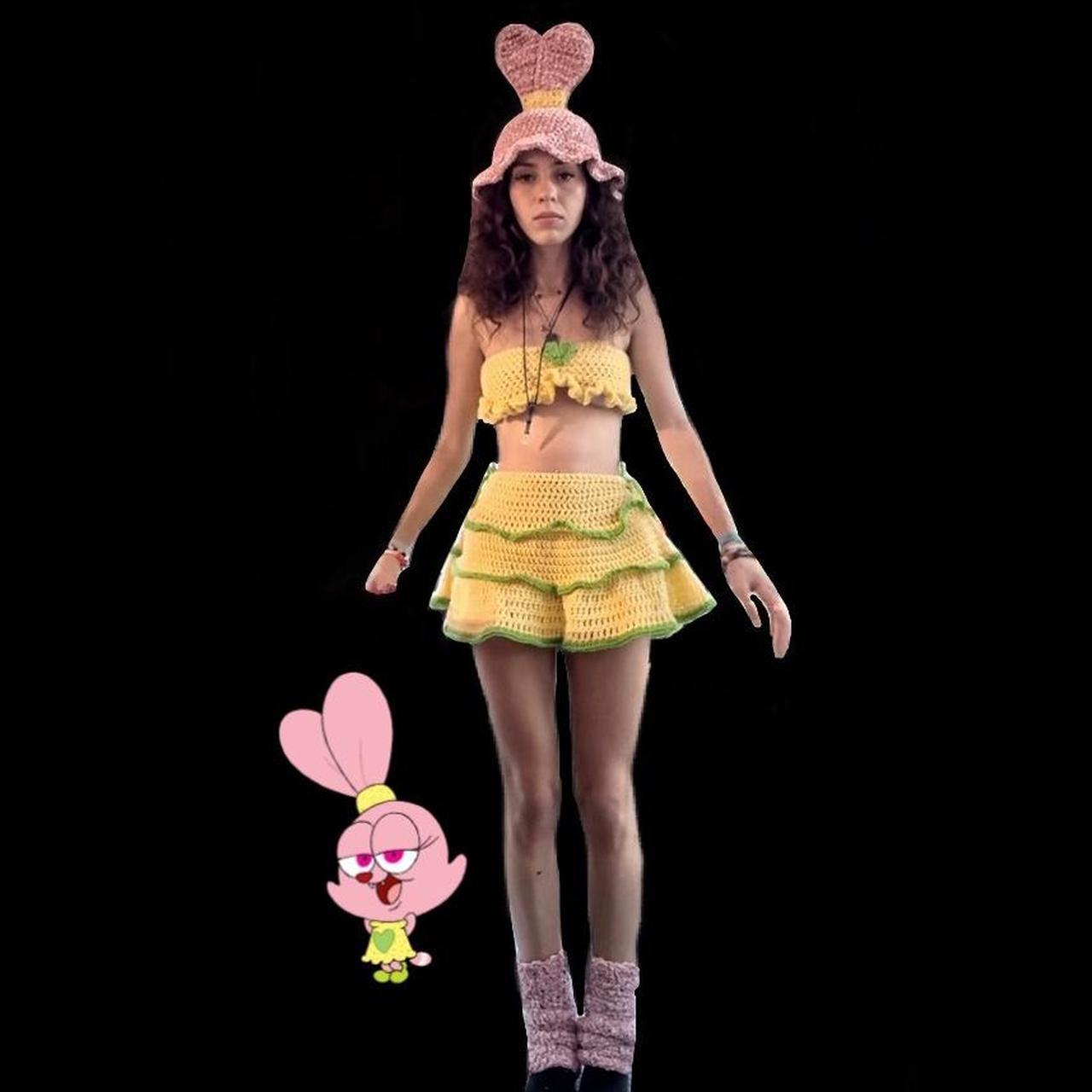 Panini from Chowder 5pc Set Handmade Crochet made... | Depop