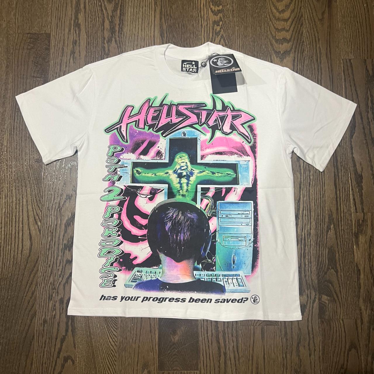 brand new hellstar tee brand new with tags and... - Depop