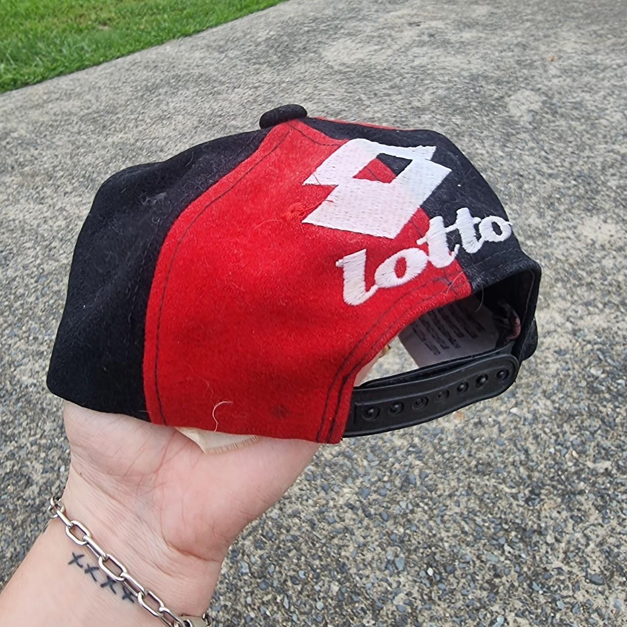 Vintage AC Milan lotto wool cap - Depop