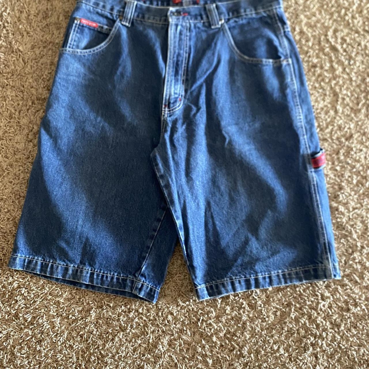 Paco Jorts Y2k Blue Paco jorts in amazing condition... - Depop