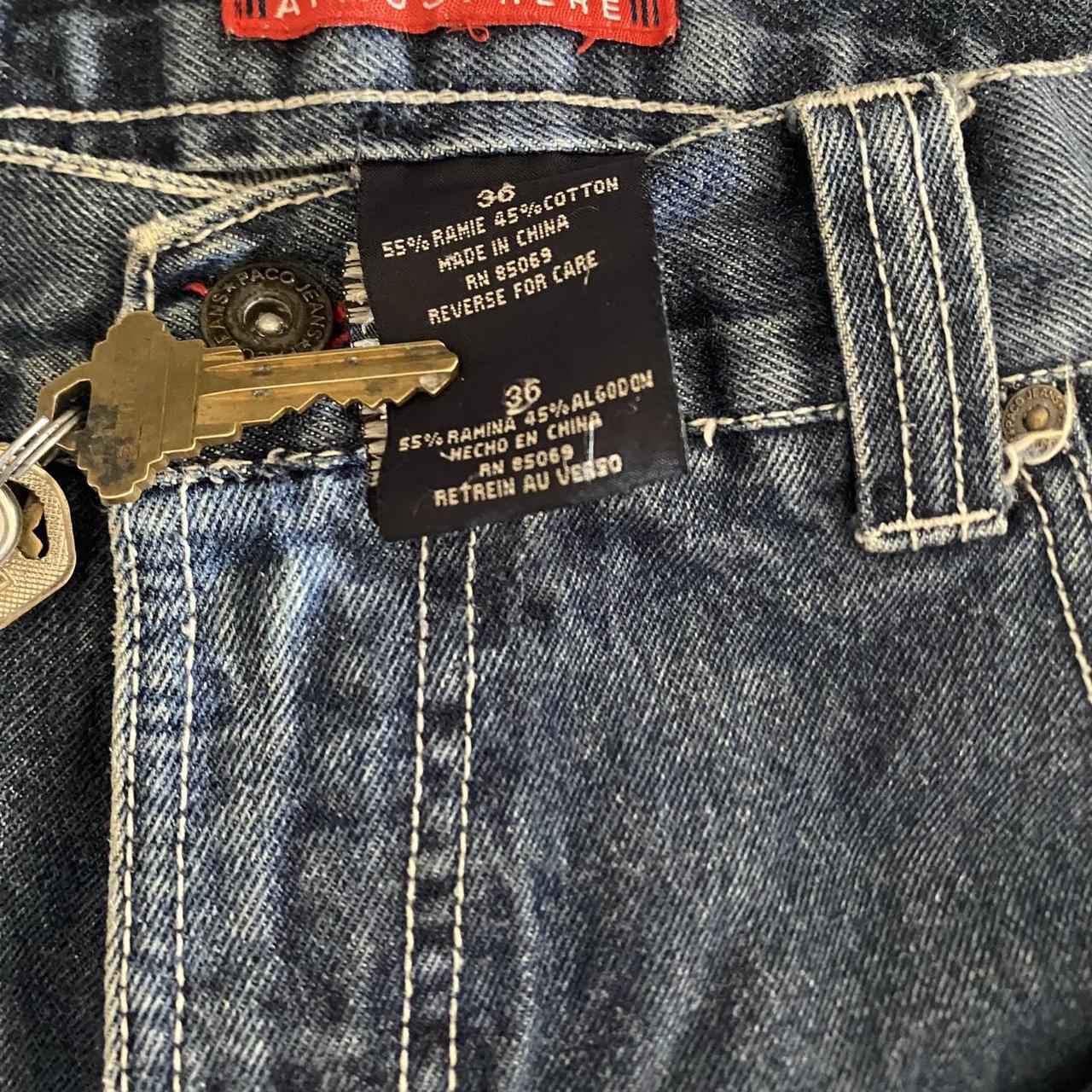 Paco Jorts Y2k Blue Paco jorts in amazing condition... - Depop