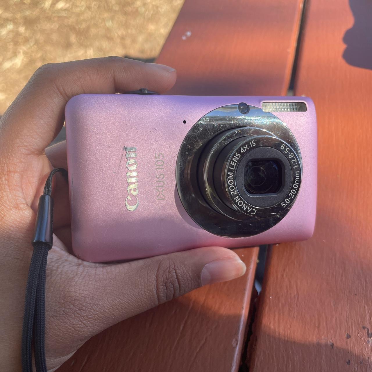 Canon Ixus 105 - Pink digi cam REPOP Includes... - Depop