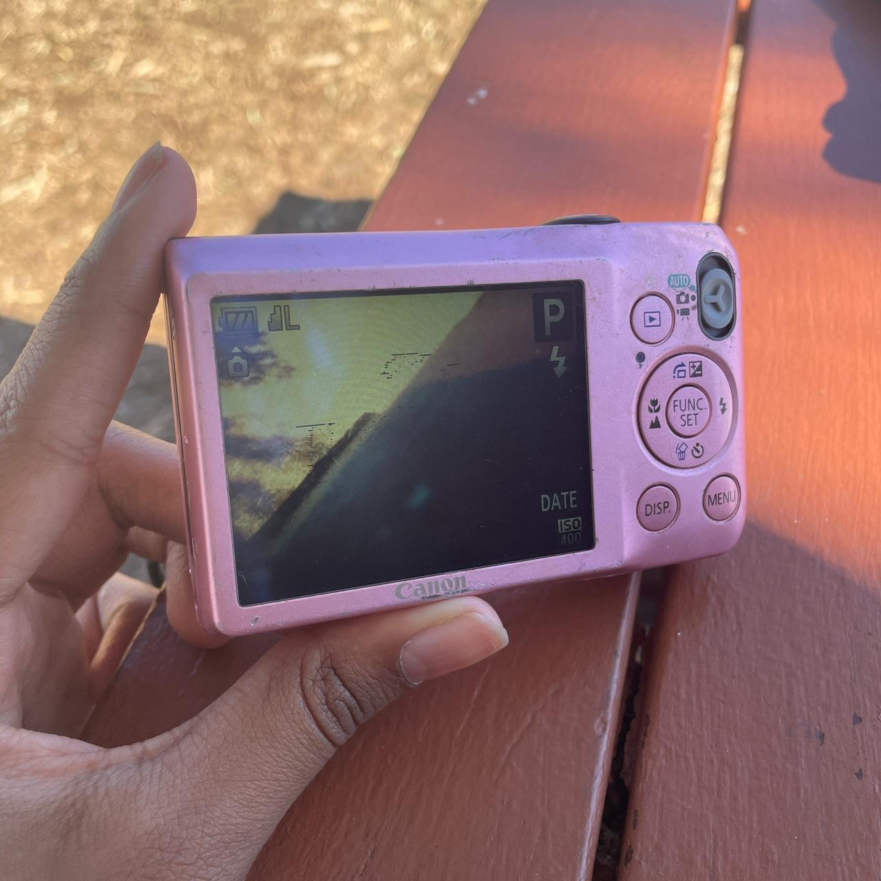 Canon Ixus 105 - Pink digi cam REPOP Includes... - Depop