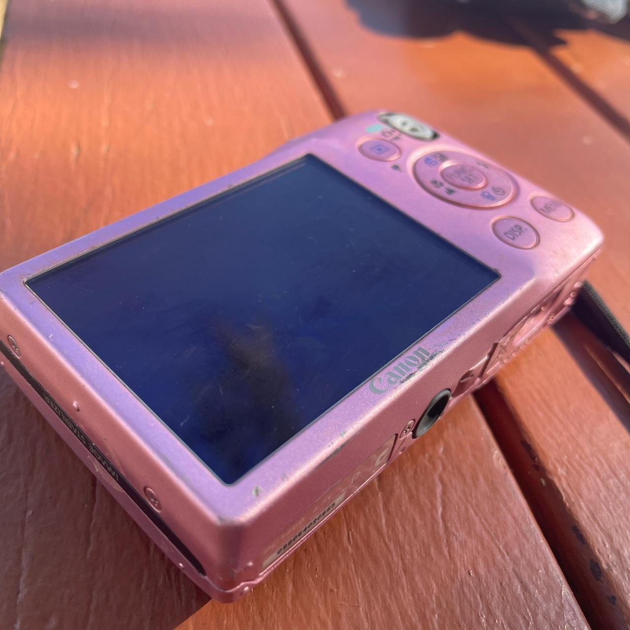 Canon Ixus 105 - Pink digi cam REPOP Includes... - Depop