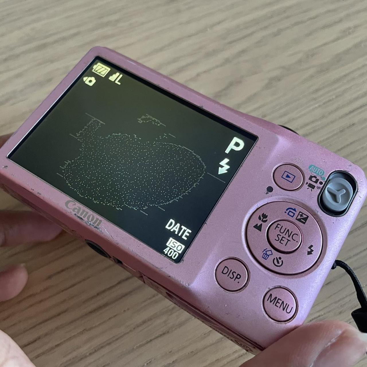 Canon Ixus 105 - Pink digi cam REPOP Includes... - Depop