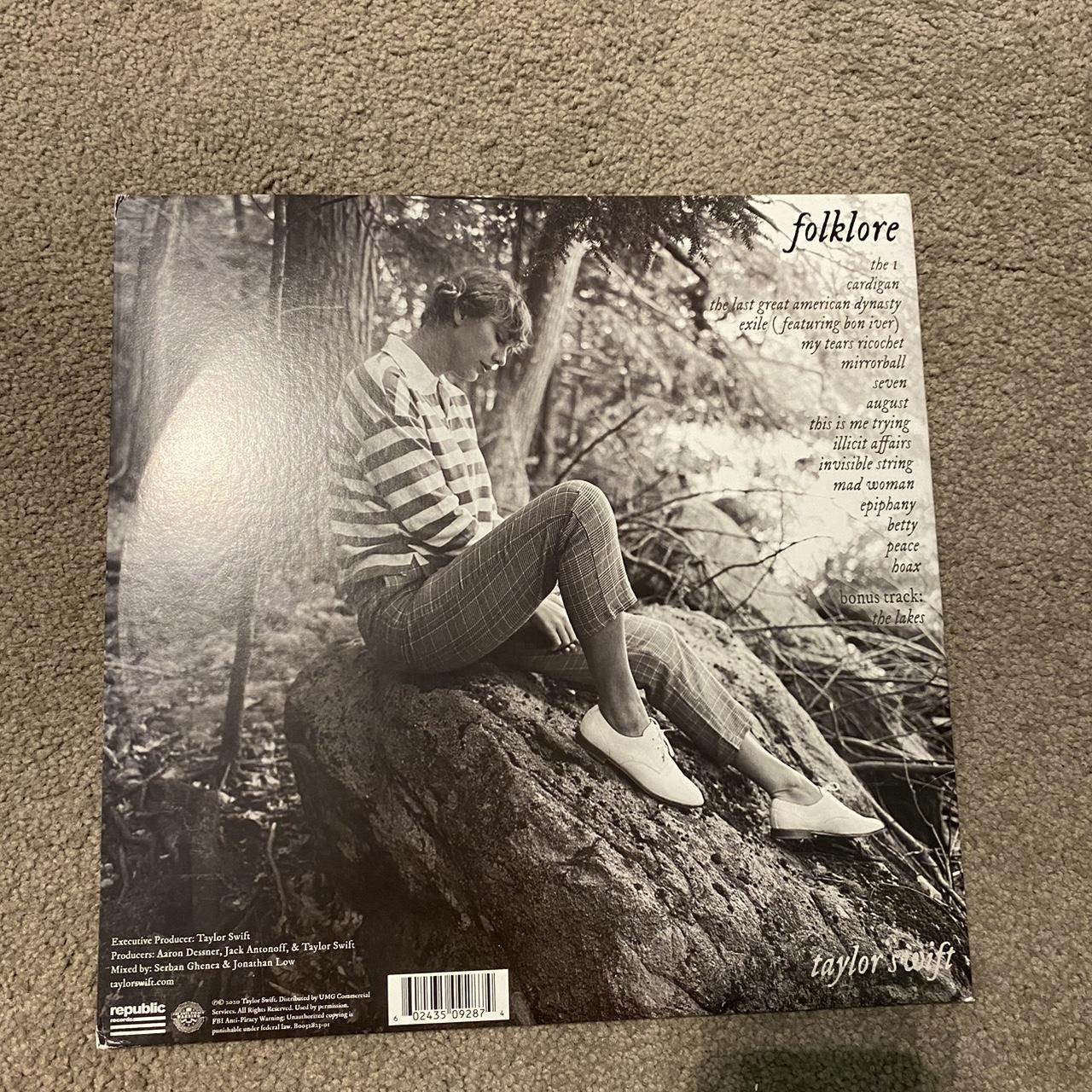 taylor swift folklore target exclusive red... - Depop