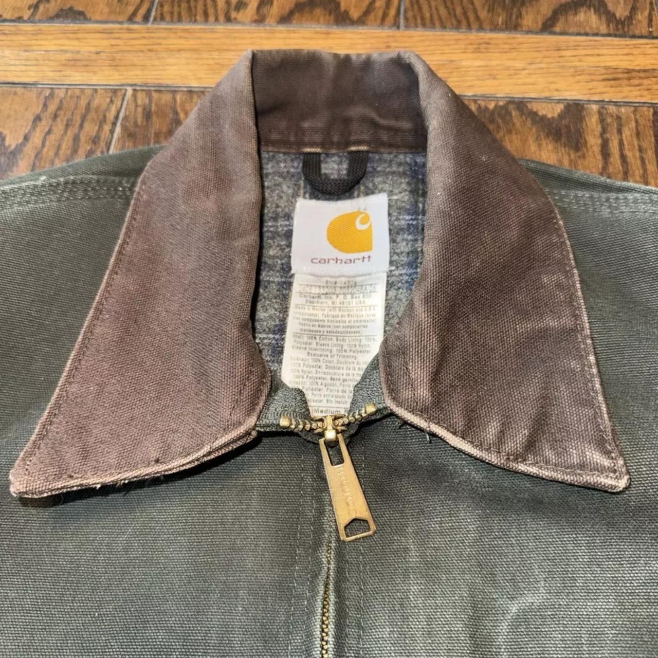 Carhartt J97 MOS Detroit Jacket Medium Moss Green... - Depop