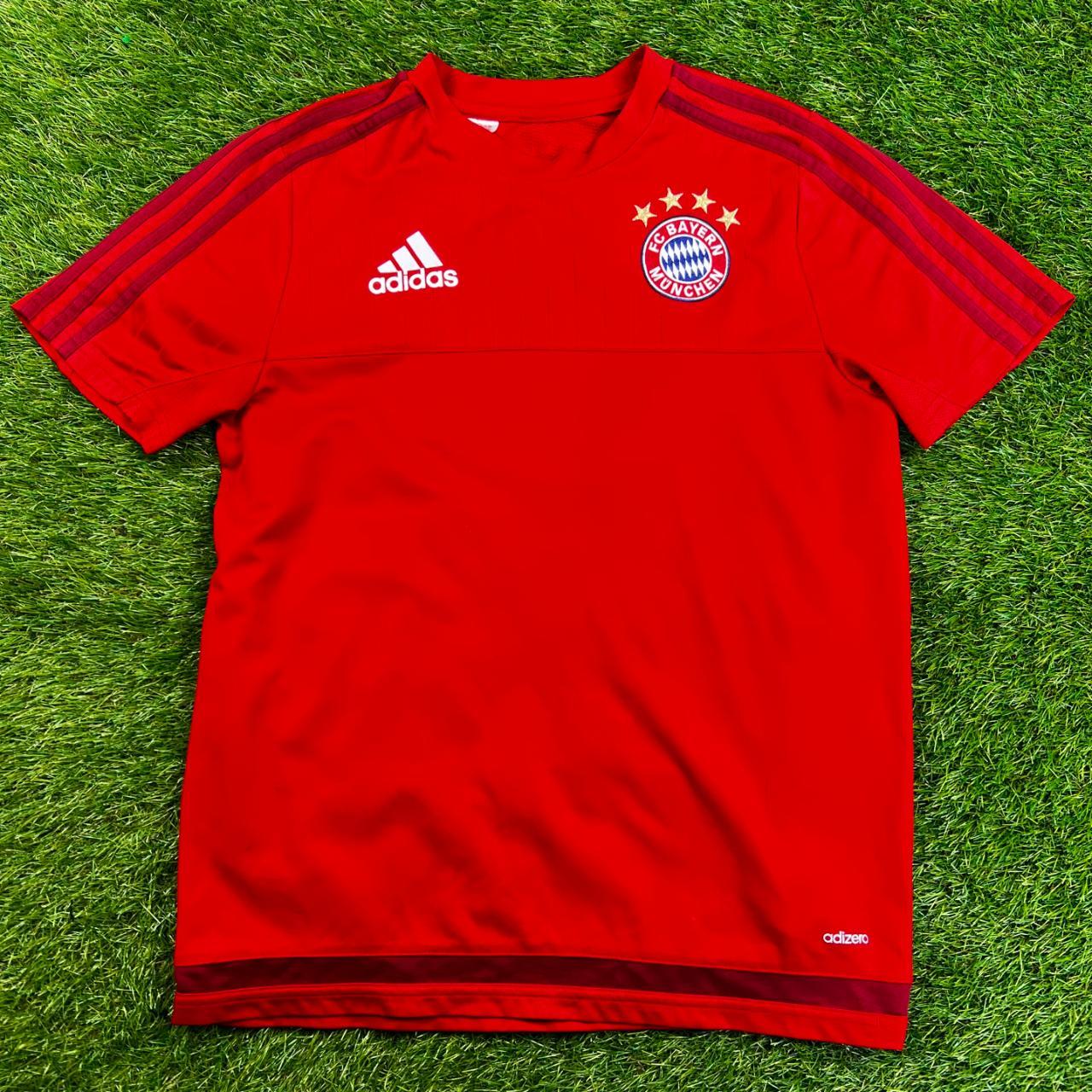 Vintage Bayern Munich Football Shirt made by Adidas.... - Depop