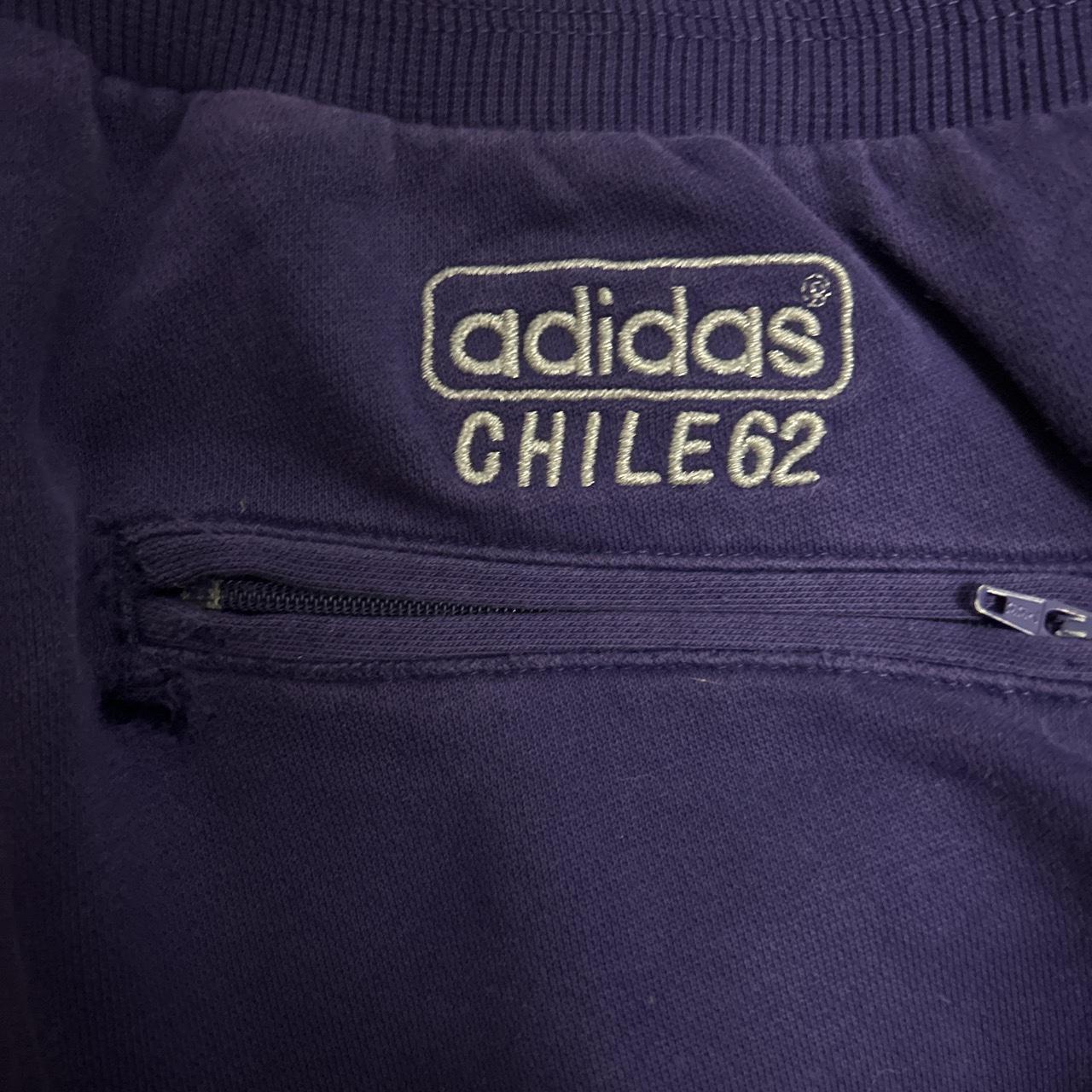 Adidas Purple Sweatpants Chile 62 • Size Small •... - Depop