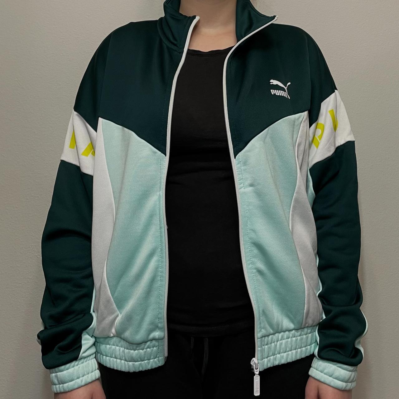 Brand new Puma jacket. Barely worn. Size medium to... - Depop