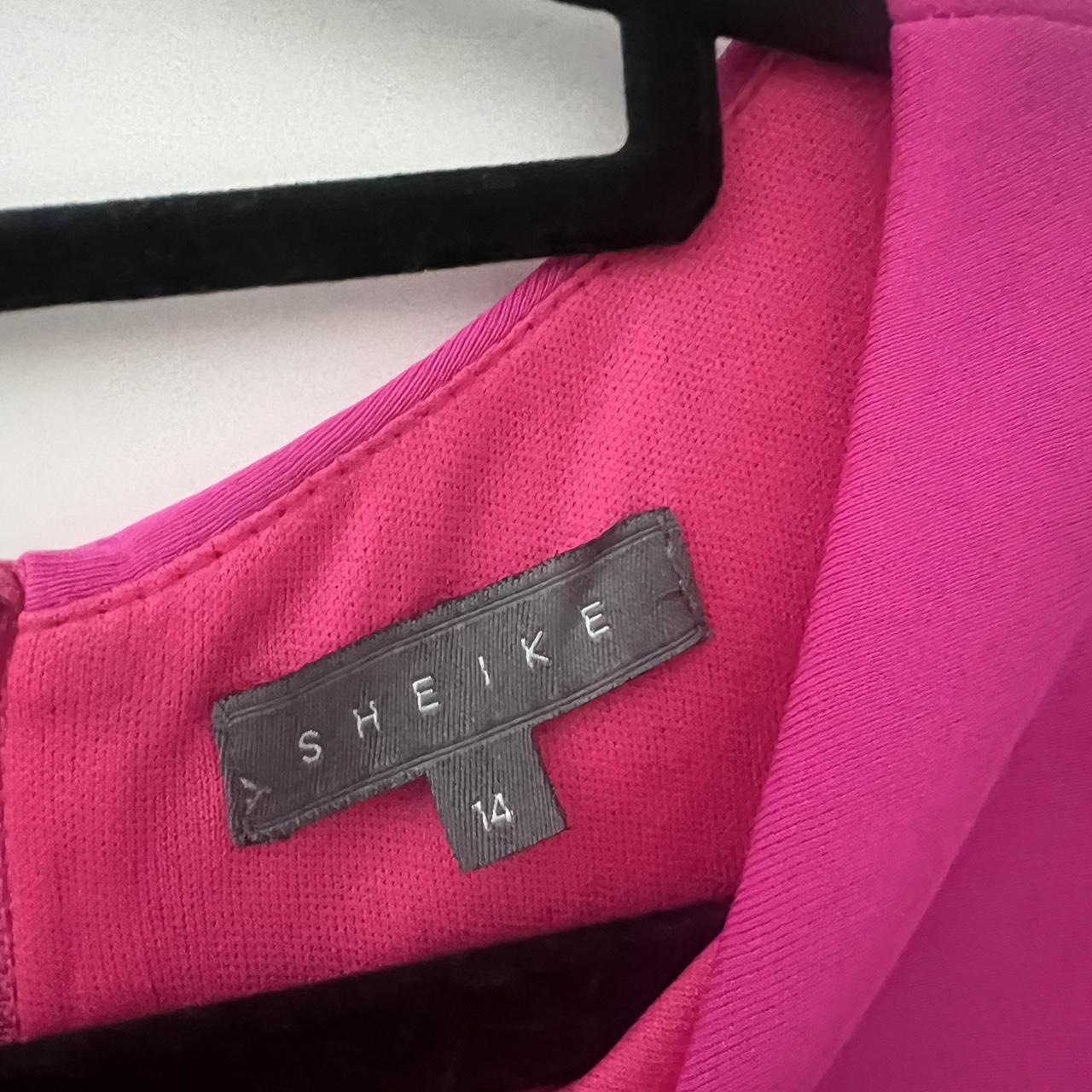 Sheike size 14 pink dress Stunning dress, thick... - Depop