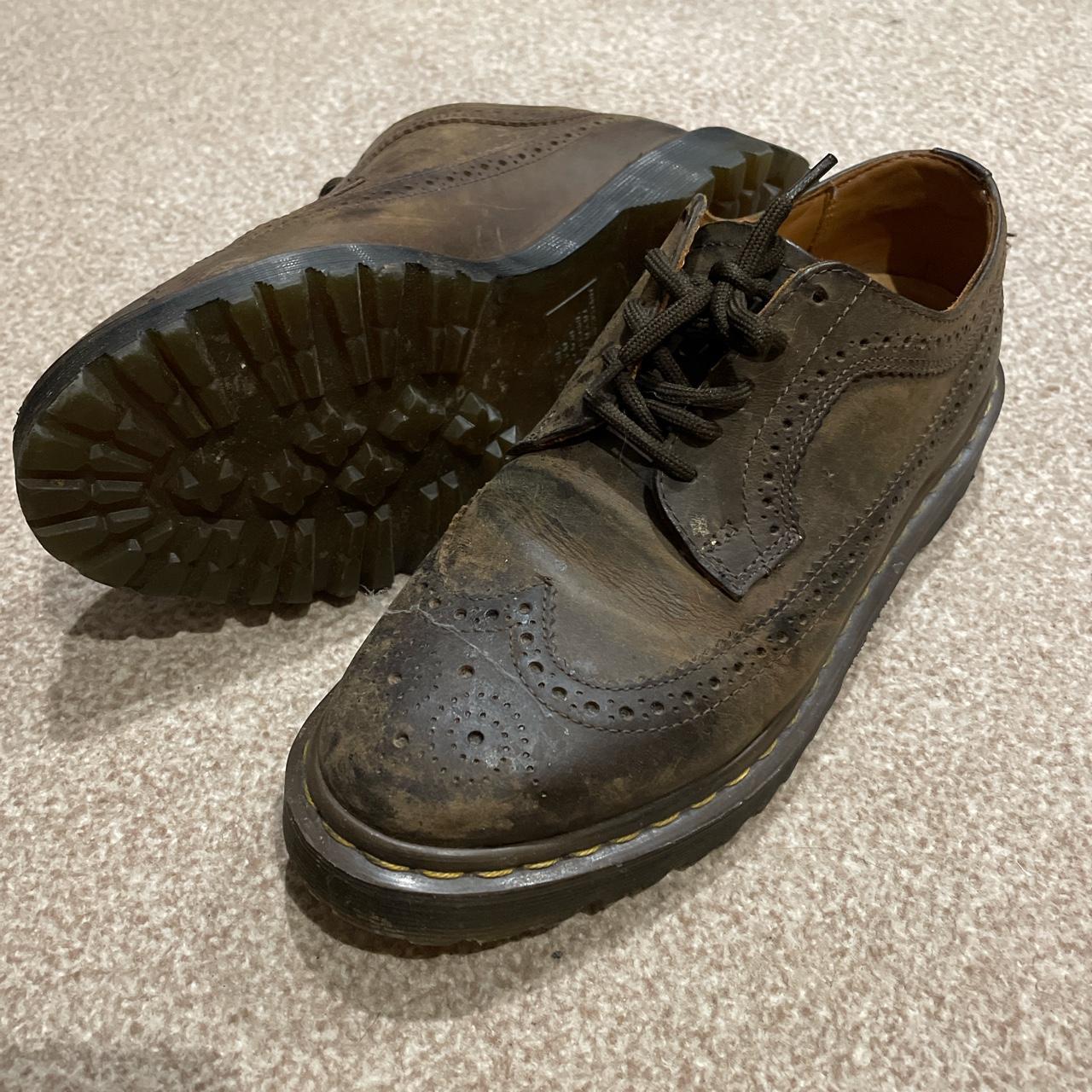 Dr. Martens Men's Brown Brogues | Depop