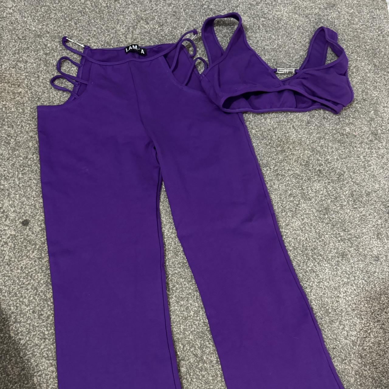 IAMGIA purple lucid set (maddy from euphoria) - Depop