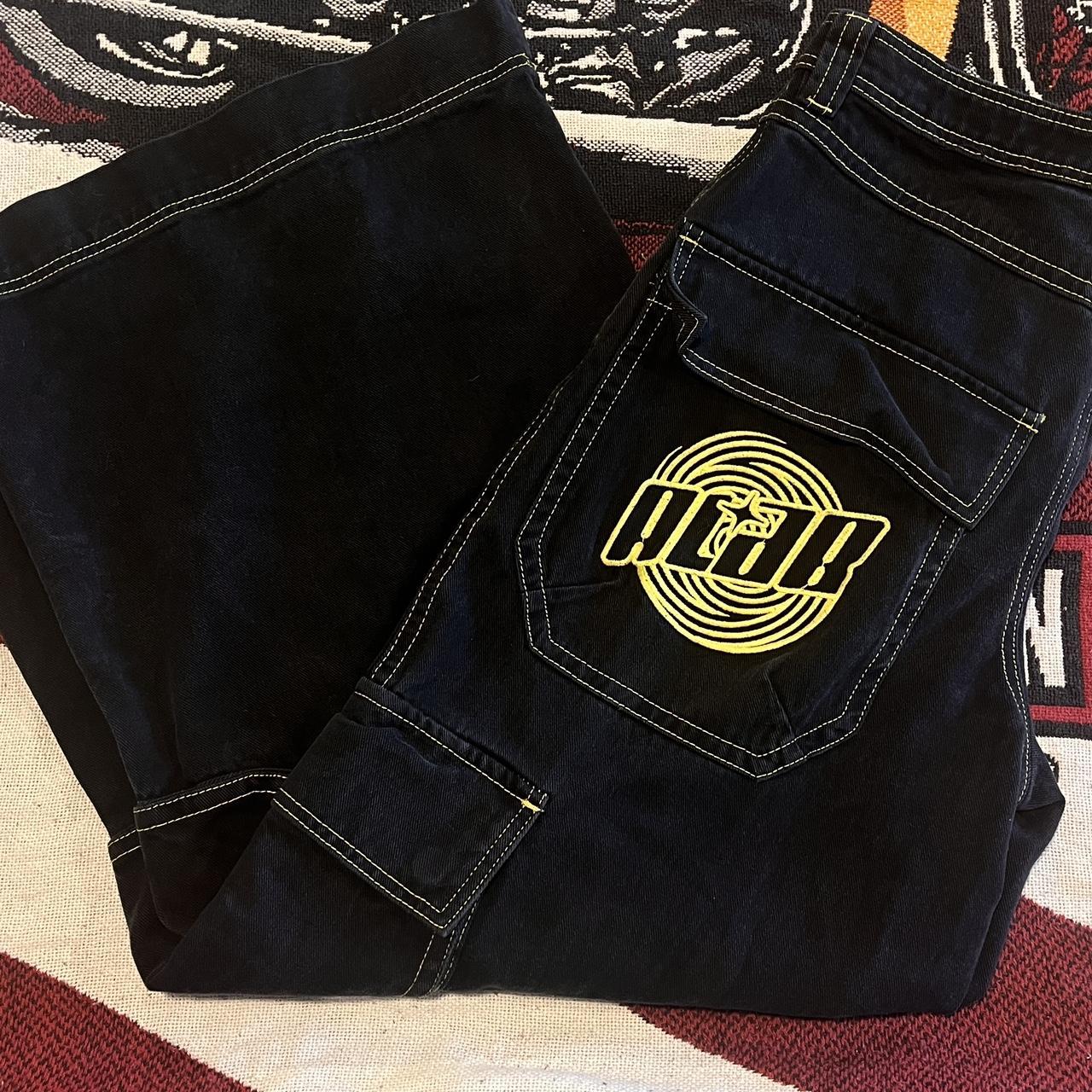 A.LAB Rave Cargo Giga Black Denim Jeans #skater - Depop