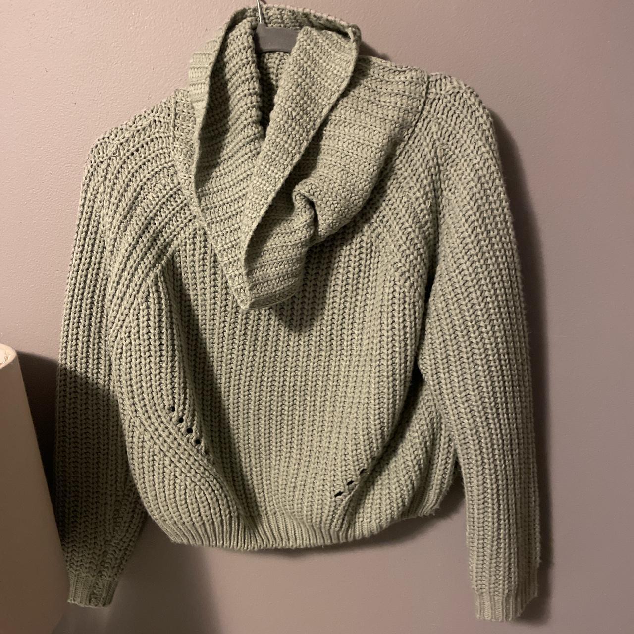 Sage green sweater, women’s extra small. - Depop