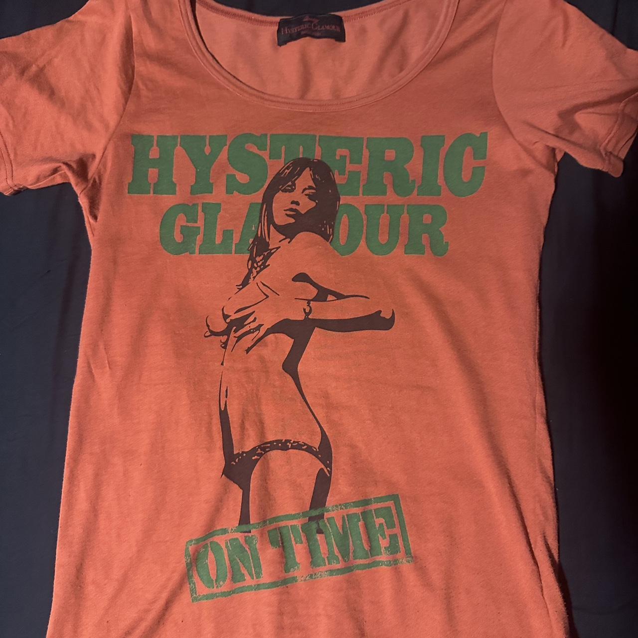 Hysteric Glamour “ON TIME” Tee Great condition just... - Depop