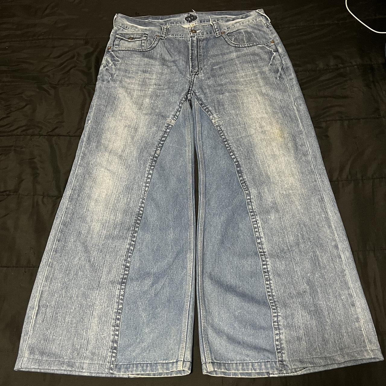 jnco jeans that i custom flared super nice fit... - Depop