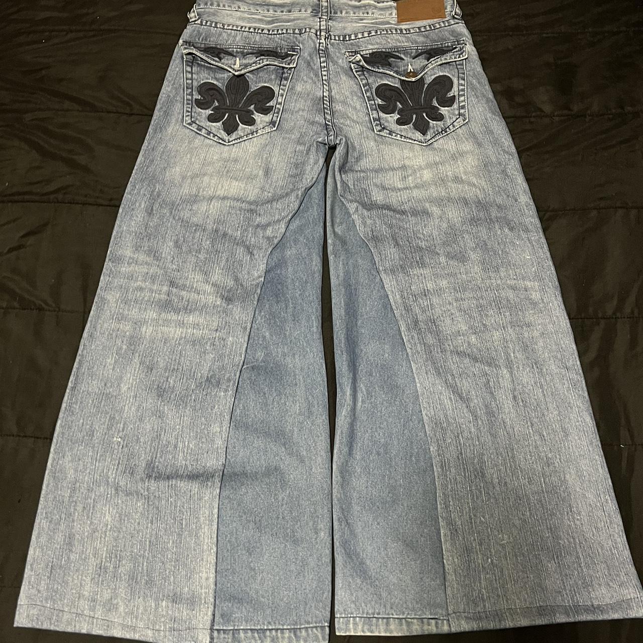 jnco jeans that i custom flared super nice fit... - Depop