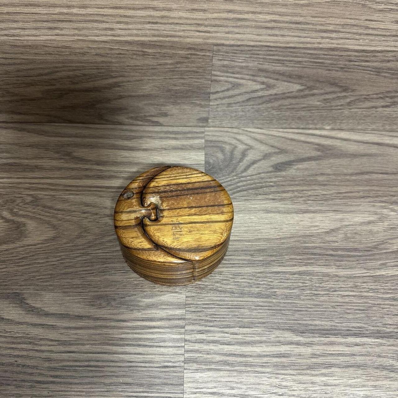 Richard Rothbard Wood Puzzle Trinket Box Hand... - Depop