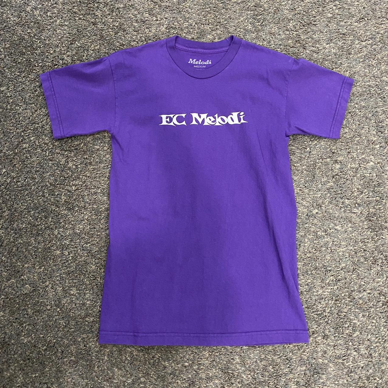 Cool purple Ec Melodi tee shirt size Medium and in... - Depop
