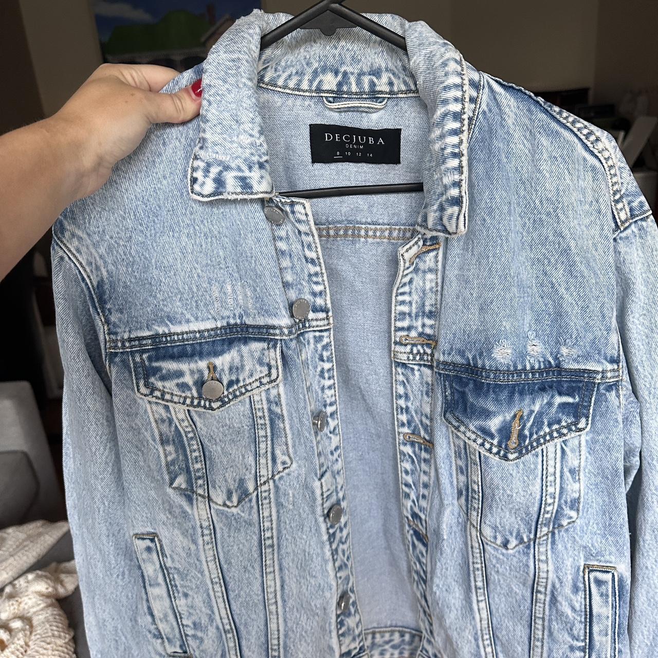 Decjuba denim jacket #denimjacket Amazing... | Depop