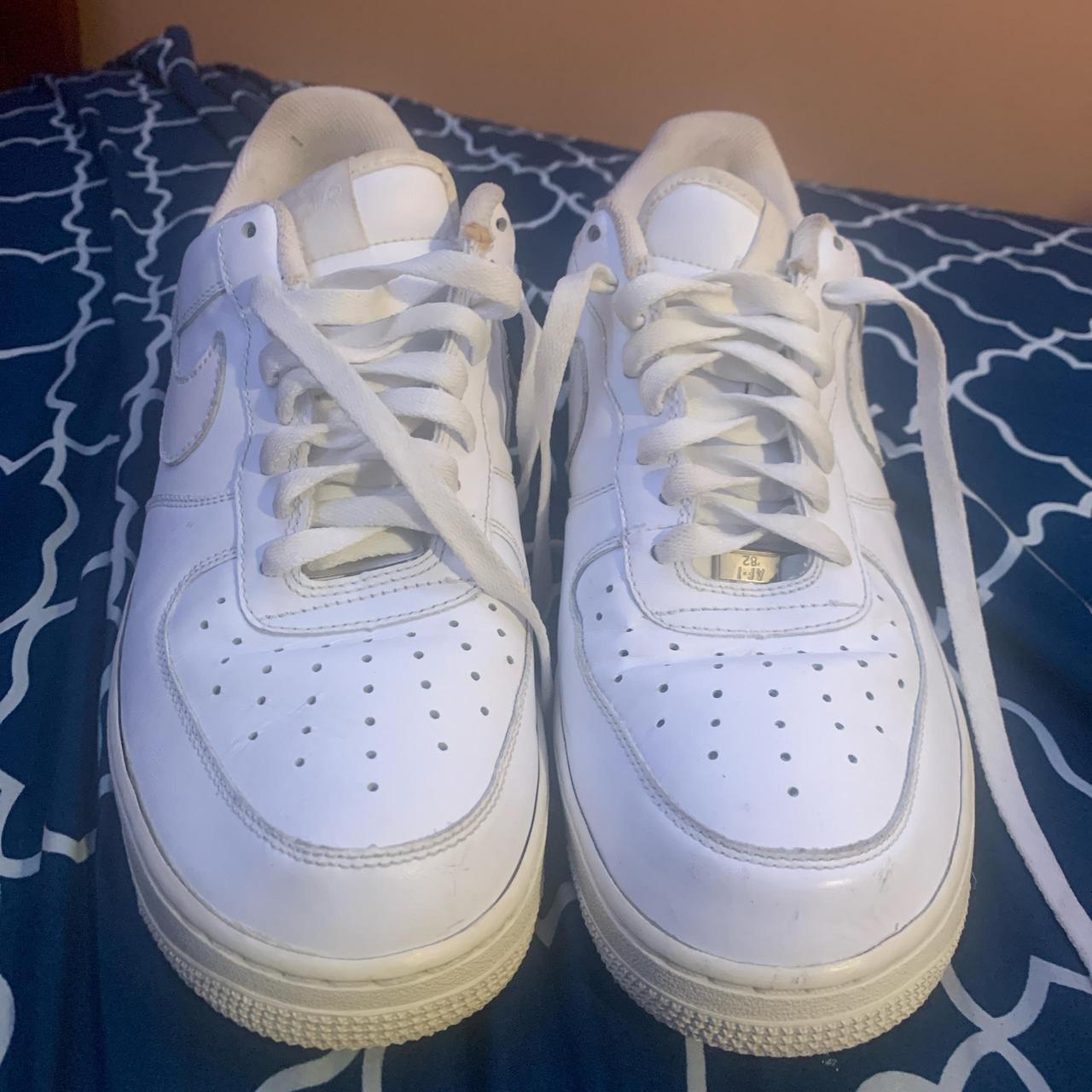 White Air Force 1s Af1 - Depop