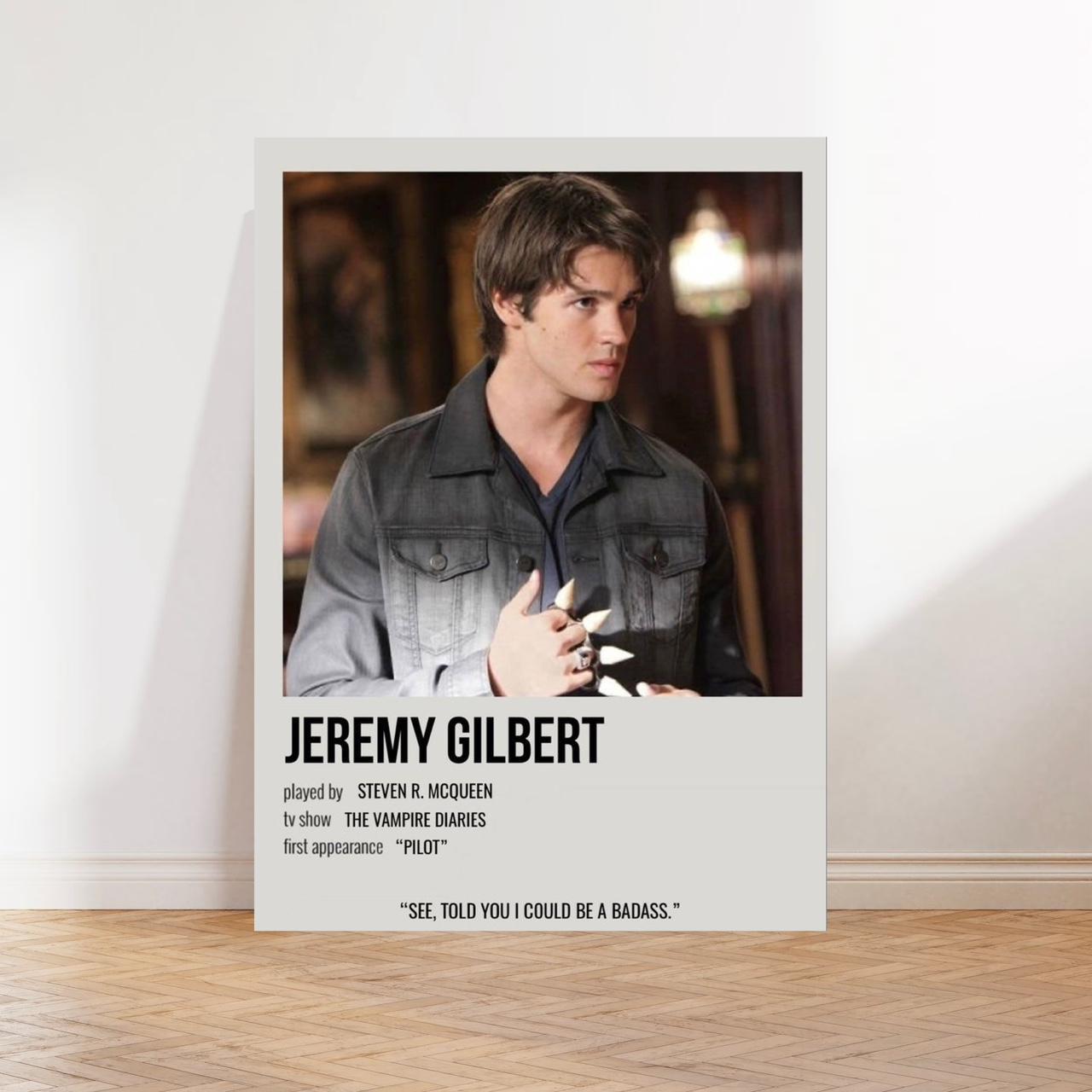 Jeremy Gilbert Poster A4 #thevampirediaries #tvd... - Depop