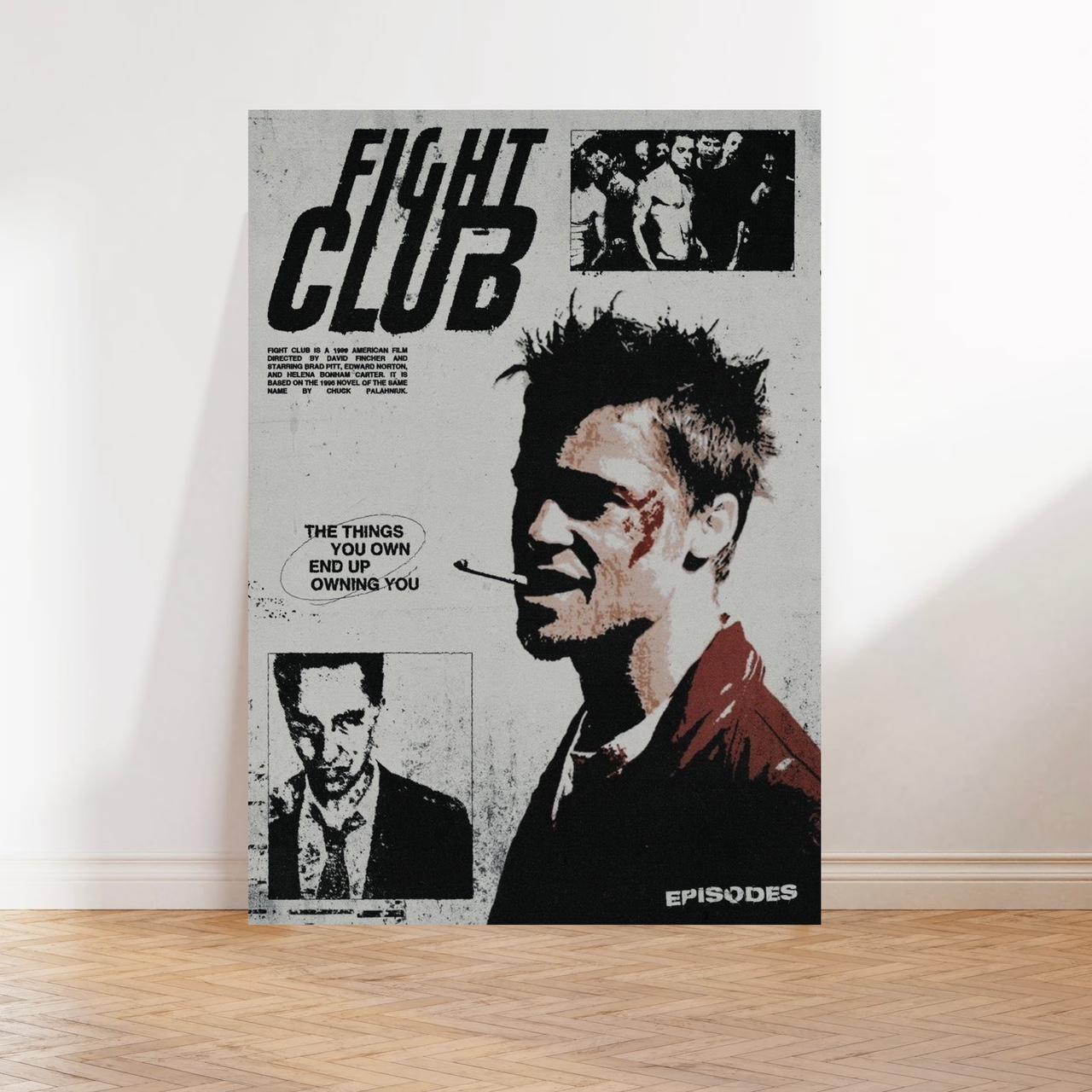 Fight Club Poster A4 #fightclub #tylerdurden... - Depop