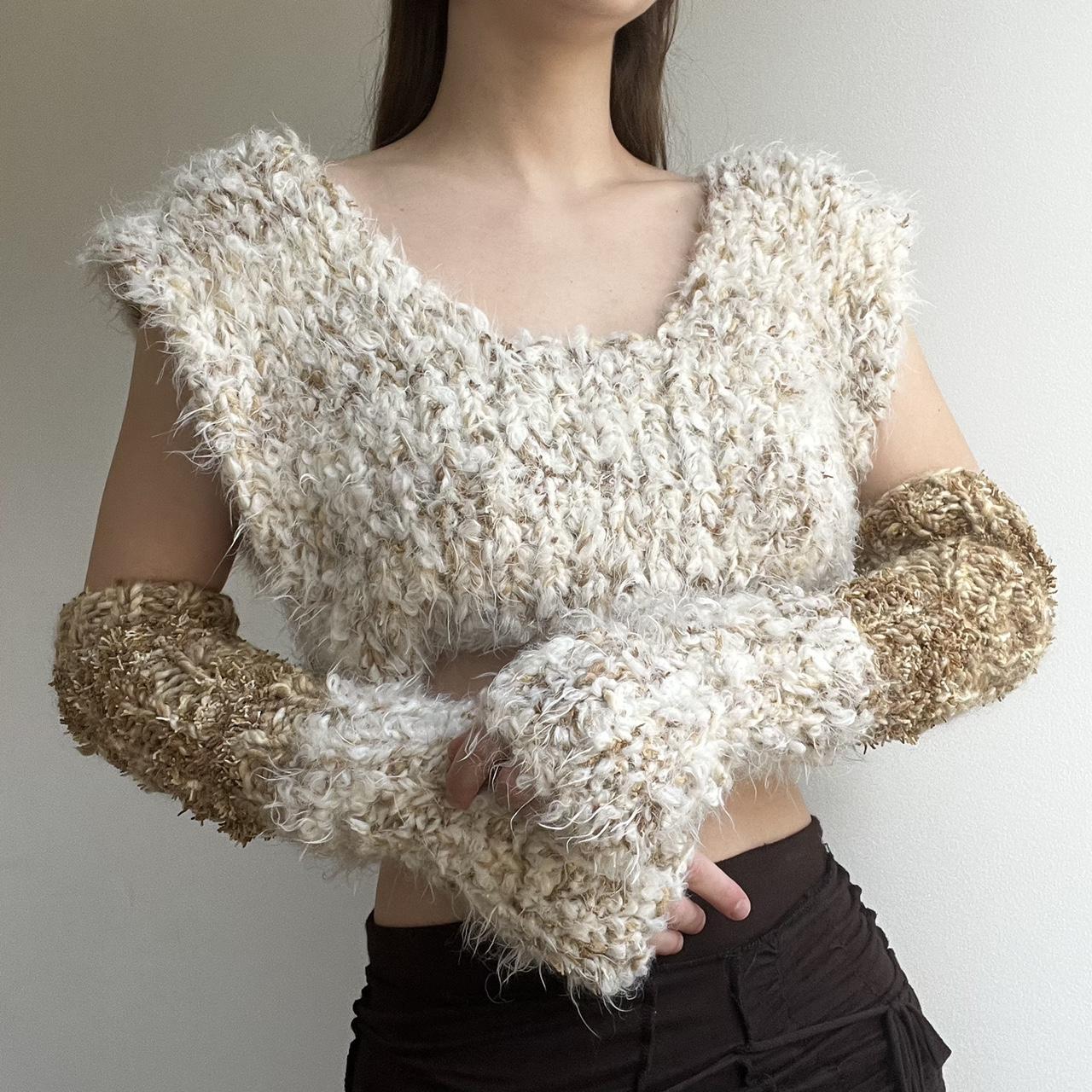 COTTON FLOWER Short Tank TOP very soft and warm.... - Depop