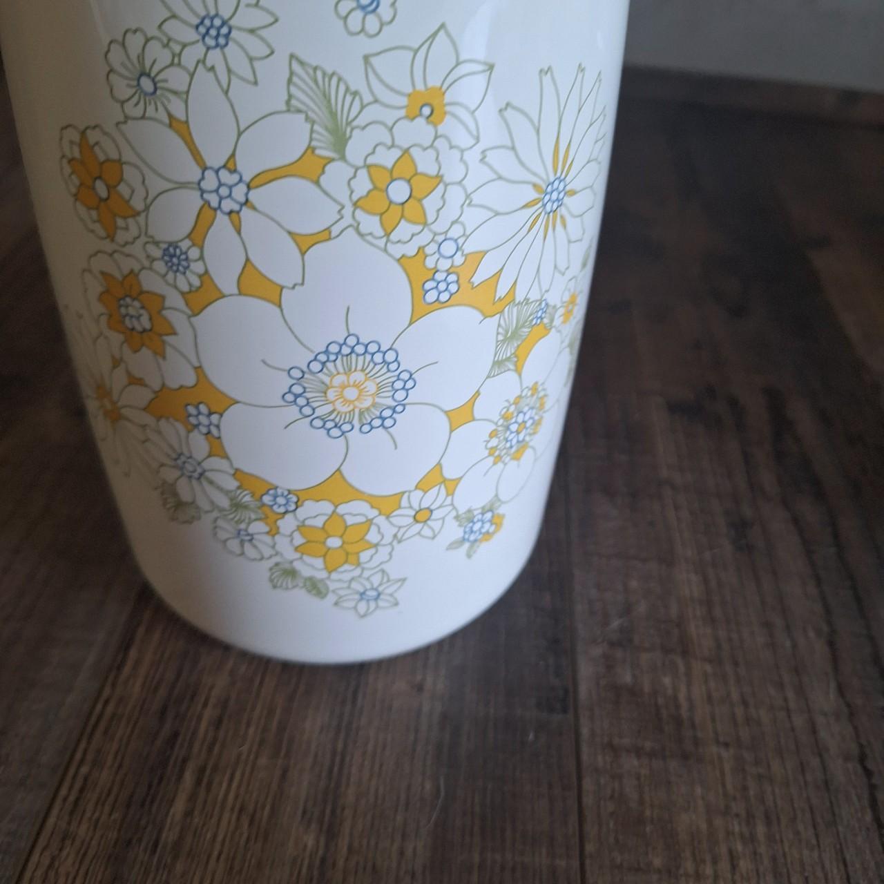 Vintage corning ware coffee tea pot 10 cup floral... | Depop