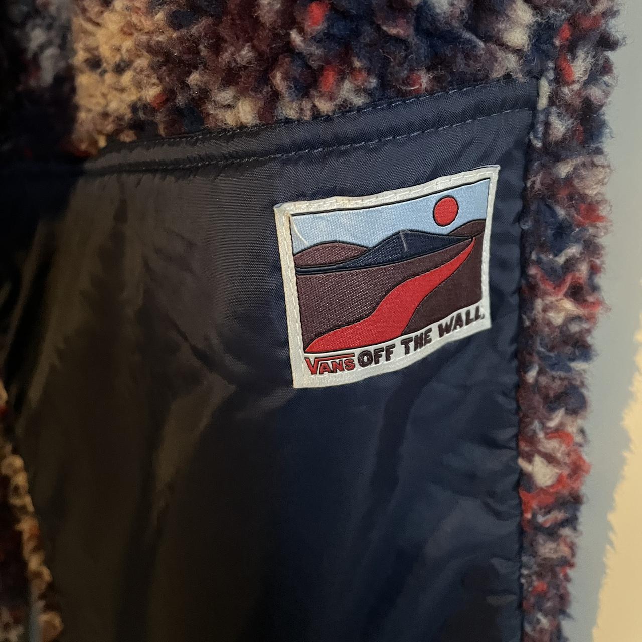 Vans fleece Off The Wall trousers Medium Relaxed... - Depop