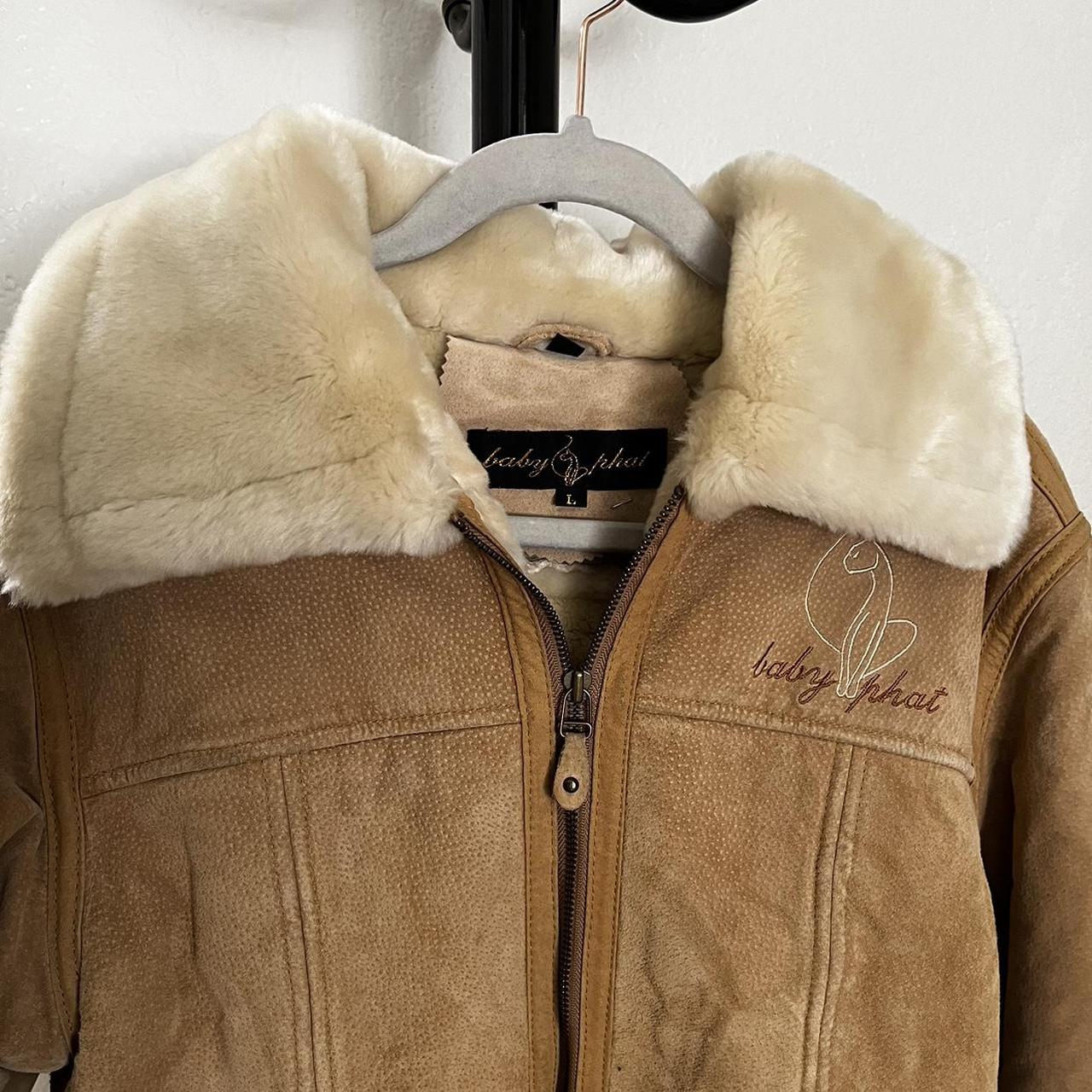Baby Phat Brown/Tan/Cream Jacket. With fur! The... - Depop