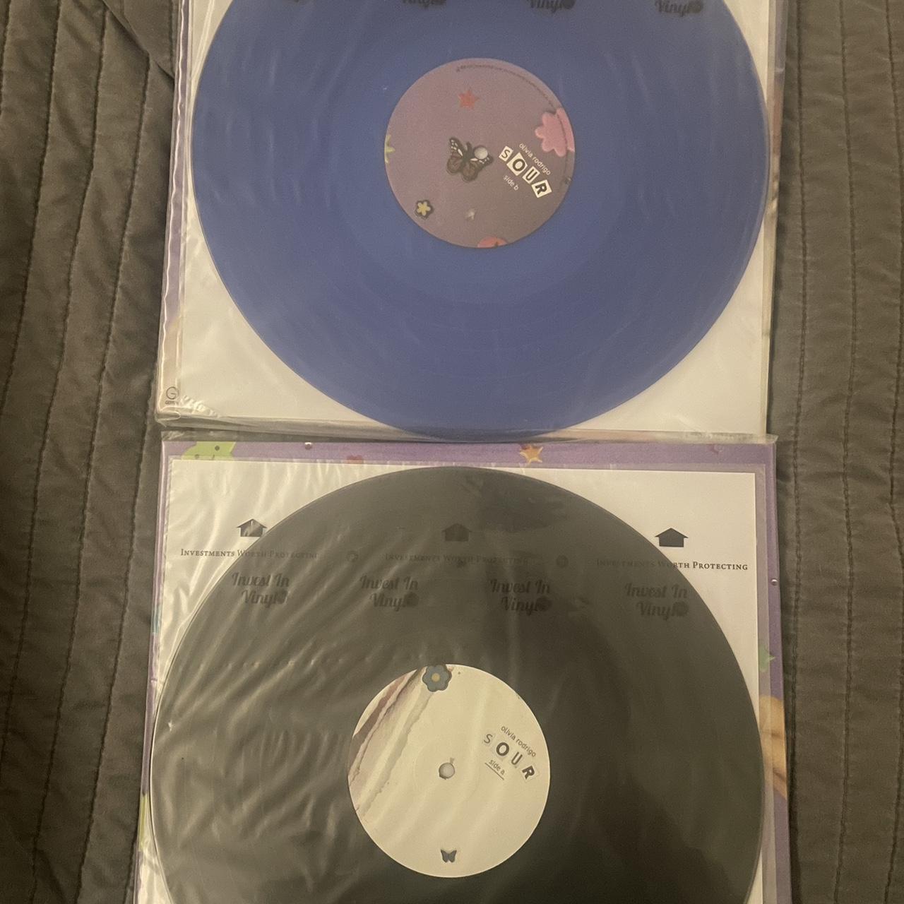 SOUR olivia rodrigo vinyl bundle (standard black and... - Depop