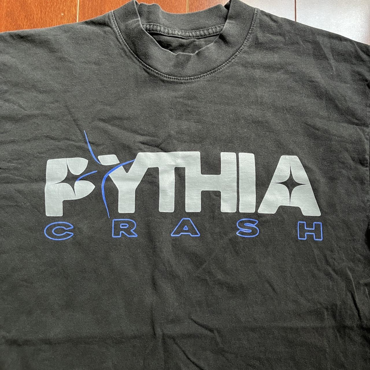 Pythia X Crash T-Shirt Width: 19.5in Length:... - Depop