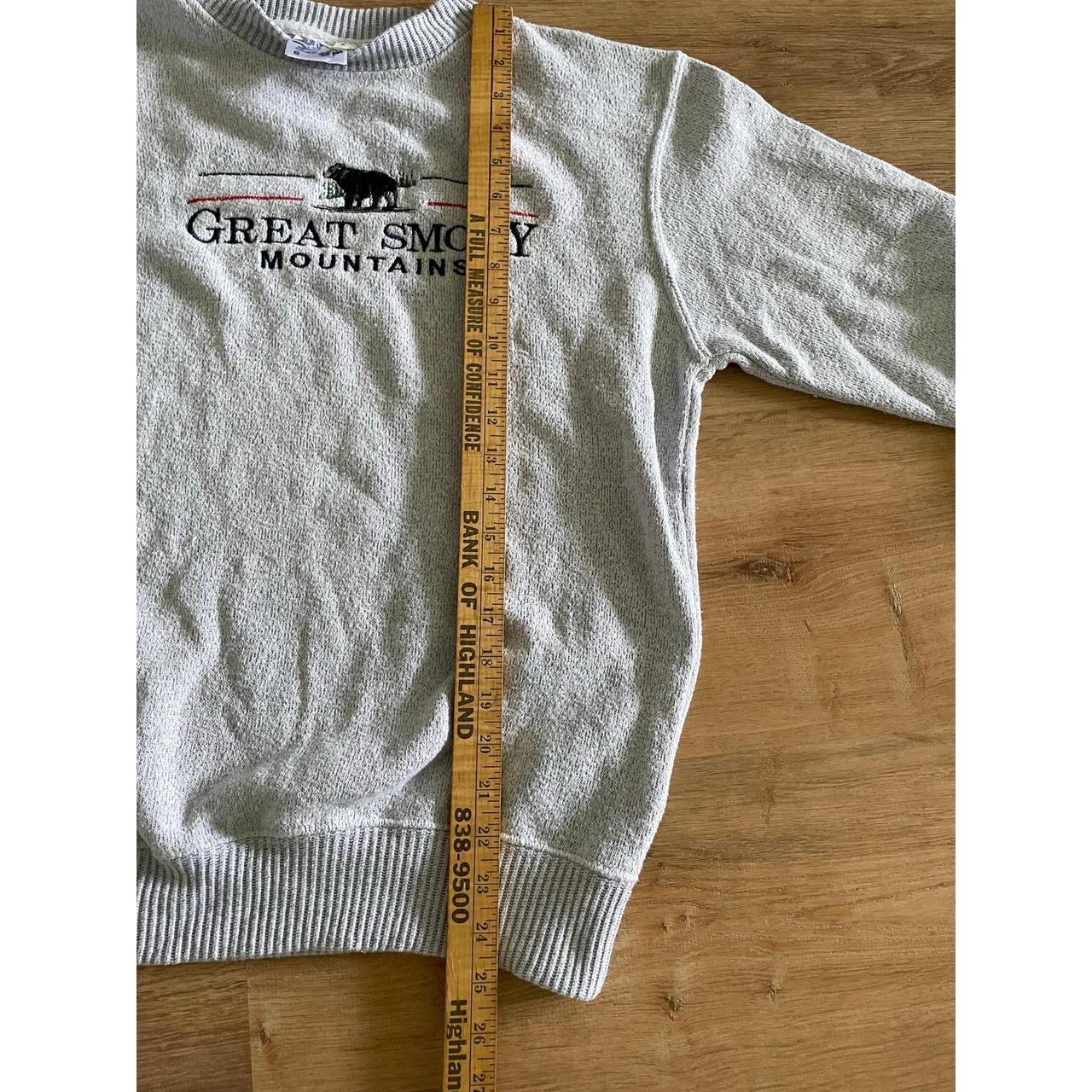 Great Smoky Mountains Embroidered Pullover... | Depop