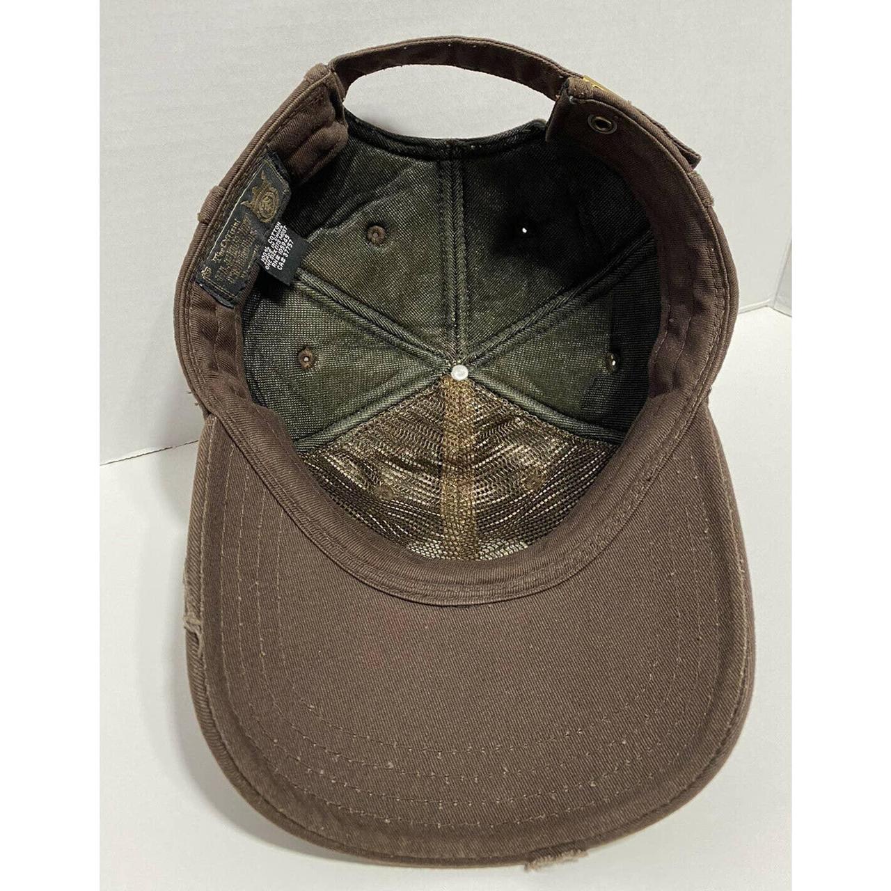 Original Element Crowns Baseball Hat Cap Torn Brown... - Depop