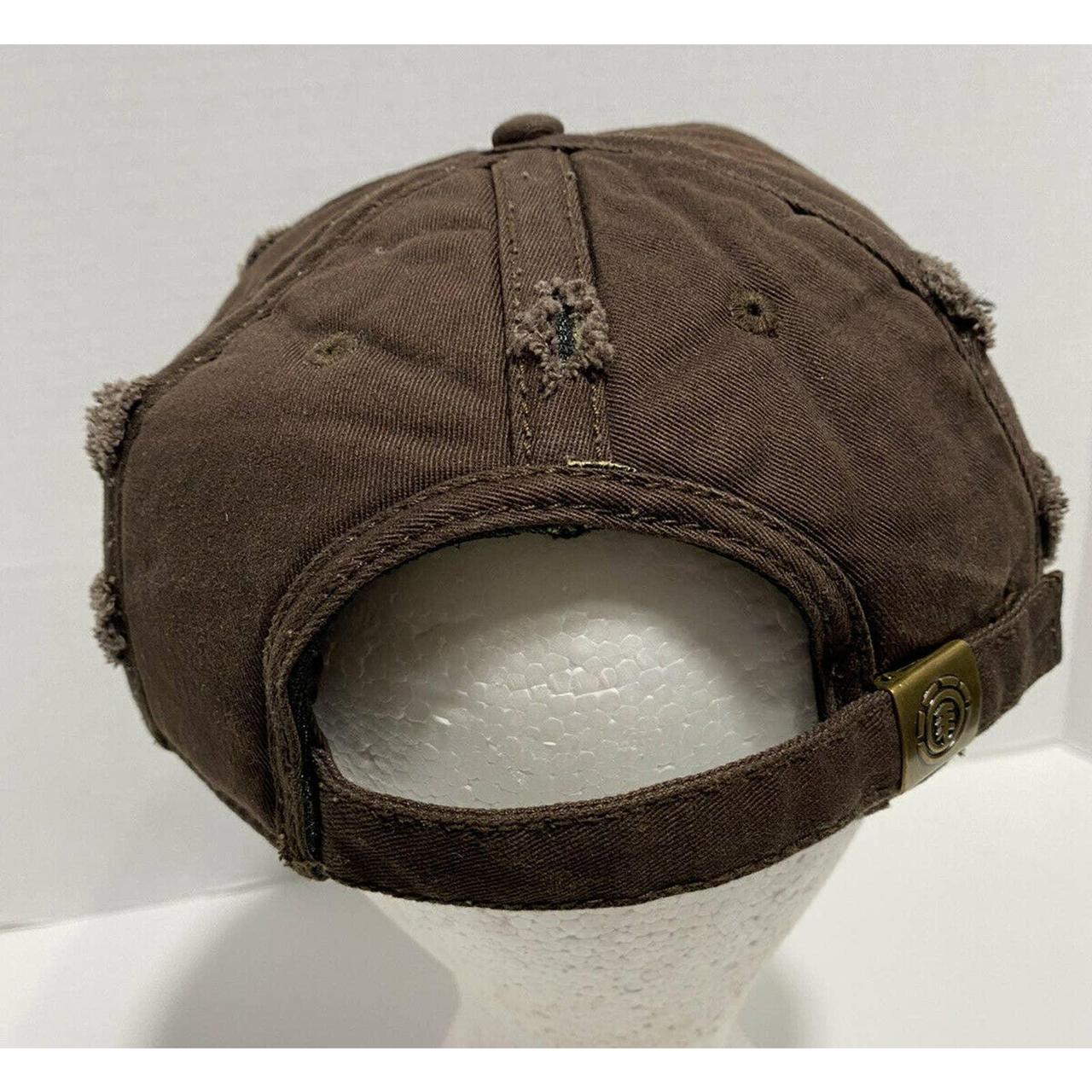 Original Element Crowns Baseball Hat Cap Torn Brown... - Depop