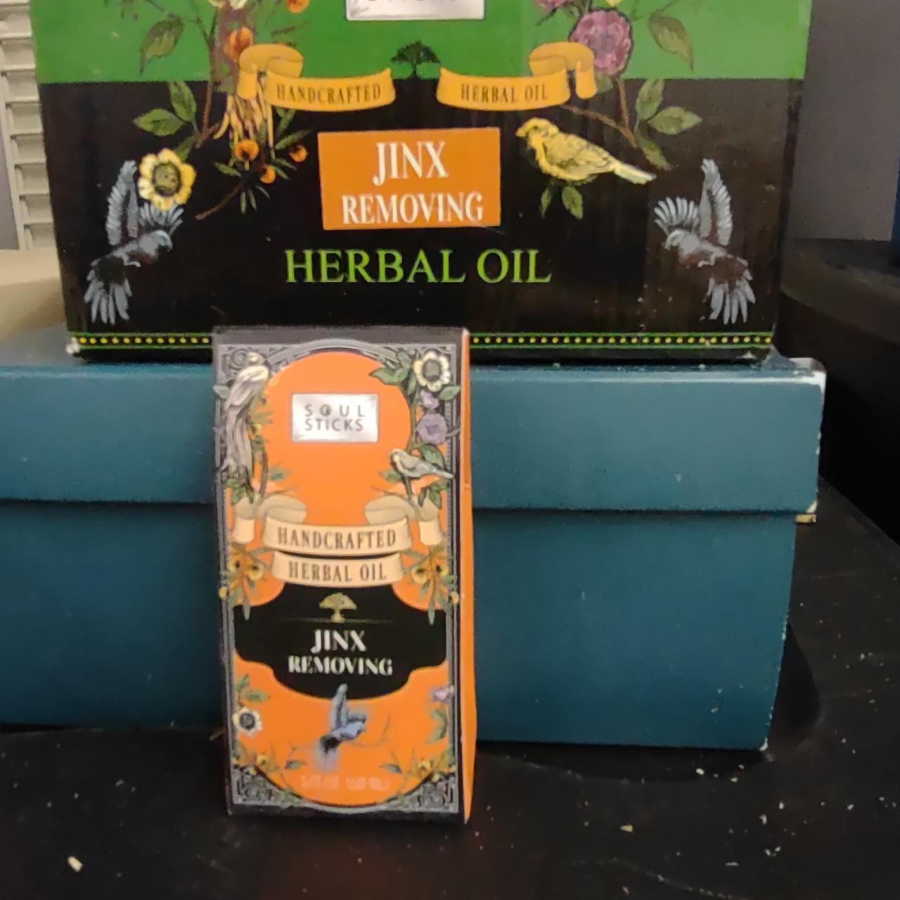 Herbal Oil - JINX REMOVING - use to anoint sacred... - Depop