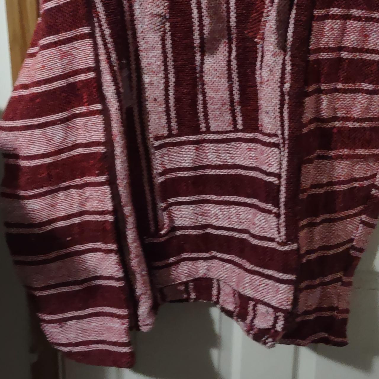 Red and pink baja hoodie from Vel-Mex size XXL - New... - Depop