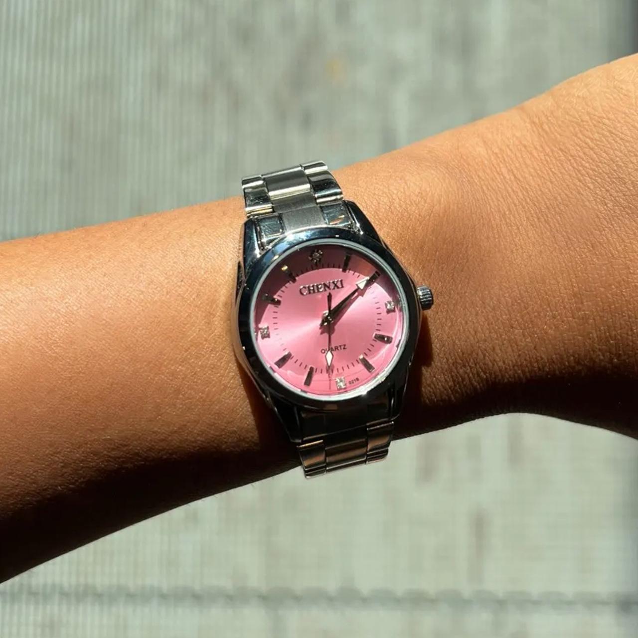 CHENXI Pink Color Watch Details: *Watch movement:... - Depop