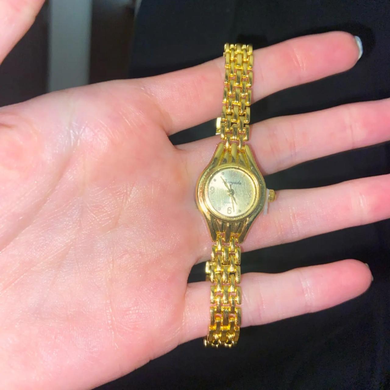 Gold Color Watch Details: *Watch movement: Quartz... | Depop