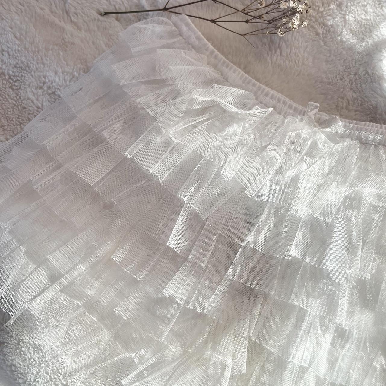 ˚ ʚ coquette multi-layered tulle-like bloomers ɞ... - Depop