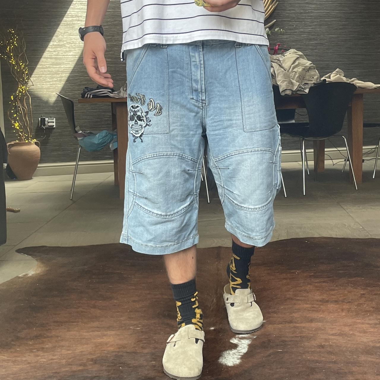 Vintage jorts / jean shorts Fits perfect with... - Depop