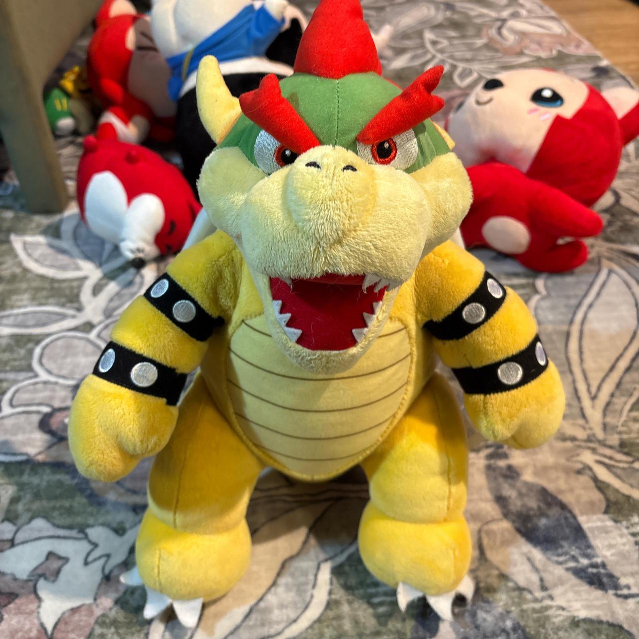 Build a Bear Bowser Yellow and green Bowser plush... | Depop