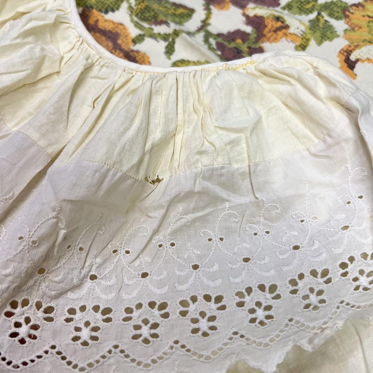 Vintage 40s Homemade Square Dance Dress | Yellow... | Depop