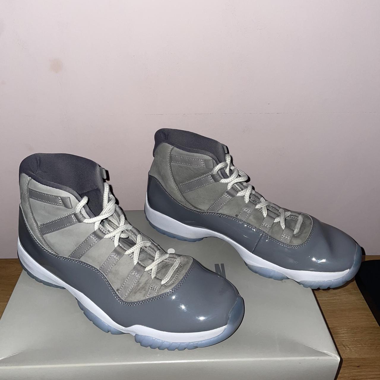 Jordan 11 RetroCool Grey (2021) Superb condition UK... - Depop
