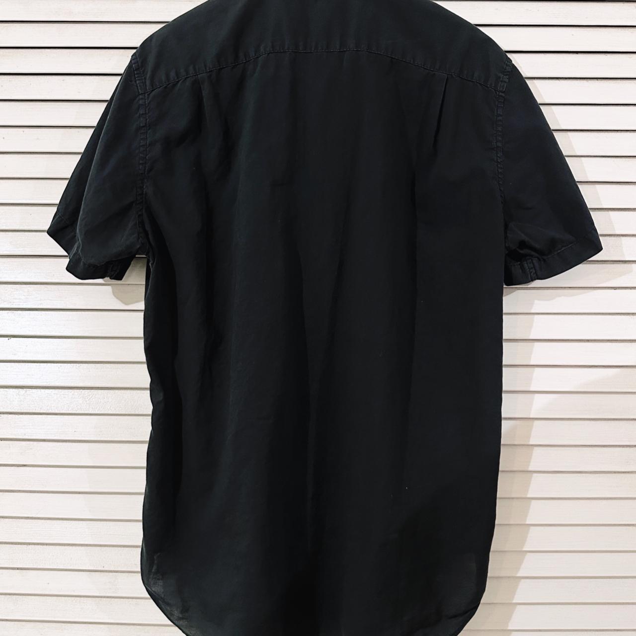 Bonobos Black Short Sleeve Button Down 100% Cotton... - Depop